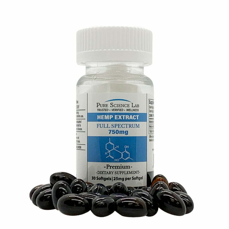 CBD Softgels | Full-Spectrum Oil – Pure Science Lab CBD